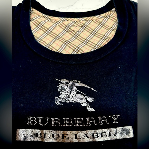 Burberry | Tops | Burberry Blue Label Tshirt Size 38 It | Poshmark